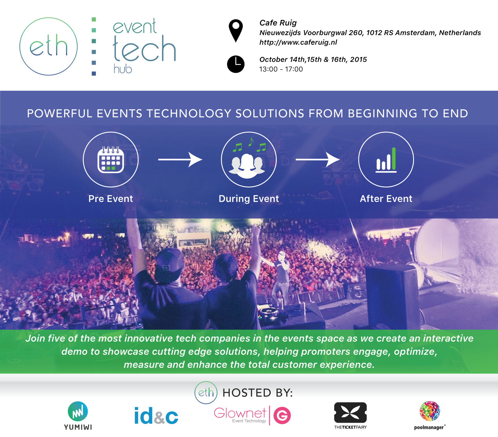 Event Tech Hub at ADE 2015 Tickets | Amsterdam | Cafe Ruig - The Ticket ...